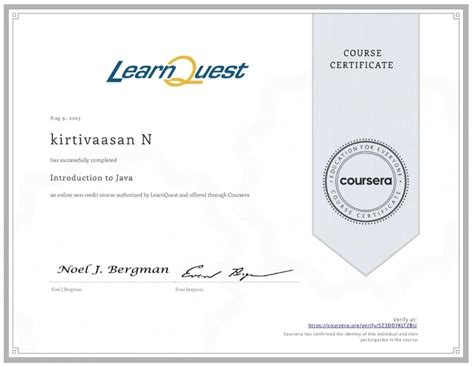 Kirtivaasan N On Linkedin Java Programming Continuouslearning