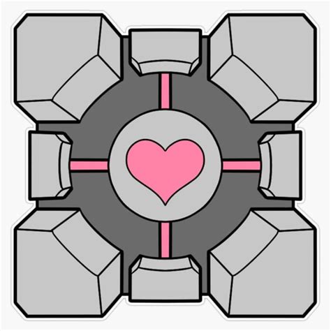 Portal Companion Cube Artwork Companion Cube