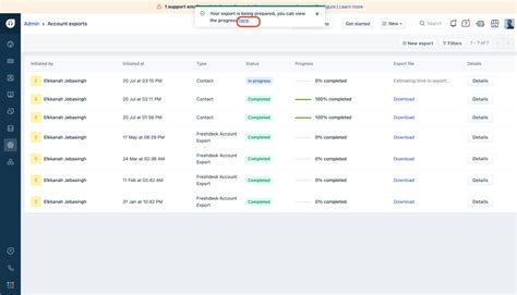 Can We Export Contacts From Freshdesk Contact Center