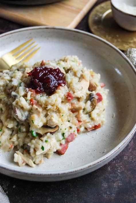 Leftover Turkey Risotto Something Sweet Something Savoury