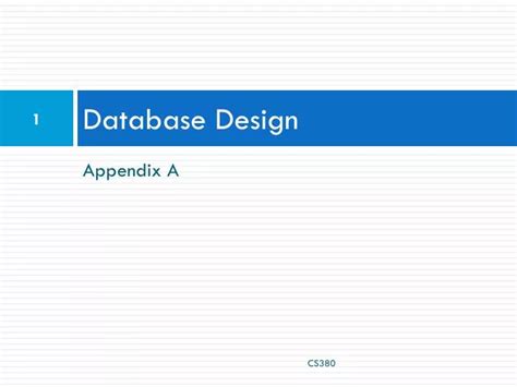 PPT Database Design PowerPoint Presentation Free Download ID