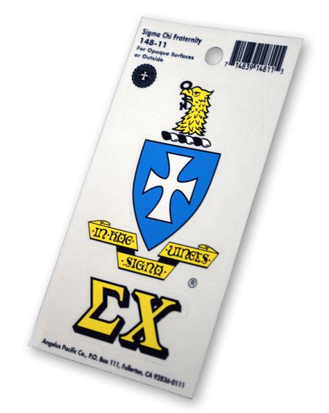 Fraternity Stickers Greek Letter Decals And Vinyl Accessories Greek Gear