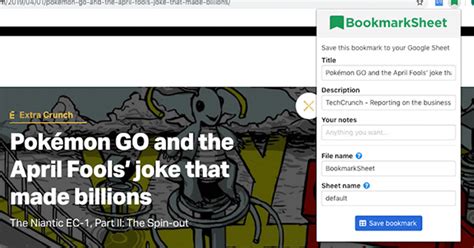 How To Save Chrome Websites To Google Sheets TipsMake