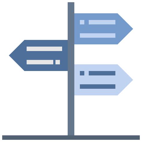 Ícone De Poste De Sinalização Noomtah Flat