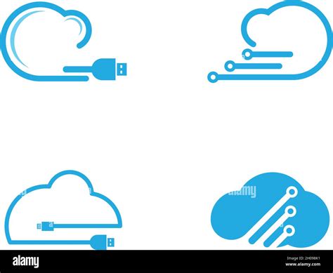 Cloud Technology Logo Vector Template Stock Vector Image And Art Alamy
