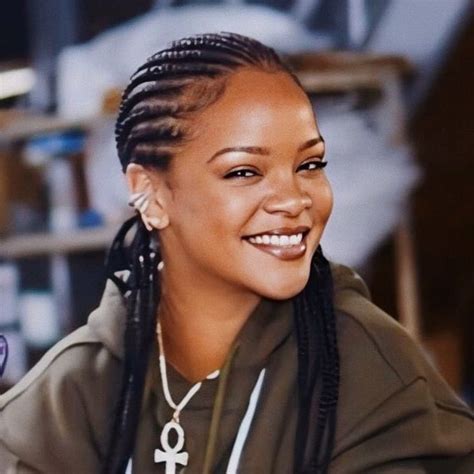 Rihanna Cornrows