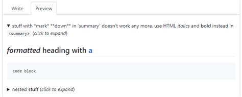 Html How To Make Spoiler Text In Github Wiki Pages Stack Overflow