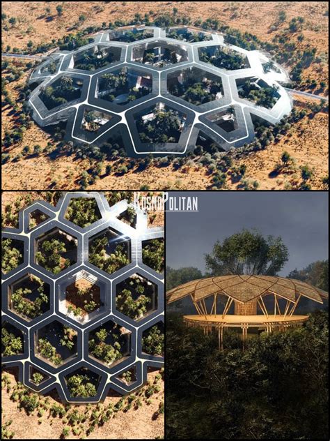 Kosmopolitan 🏙️ Así Serán Las Casas Futuristas En Medio Del Desierto