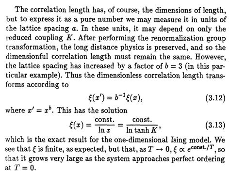 Quantum Field Theory Correlation Length And Renormalization Group
