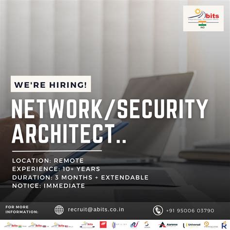Abits Network Security Architect Experience Remote Apps Business It Solutions Pvt Ltd