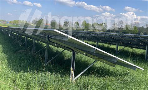 Hq Mount Concrete Foundation Solar Pole Ground Structure Mounting