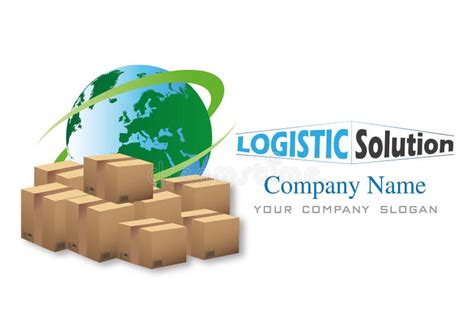 Illustration Graphic Vector Of The Logistics Logo Design Template Stock Vector Illustration Of