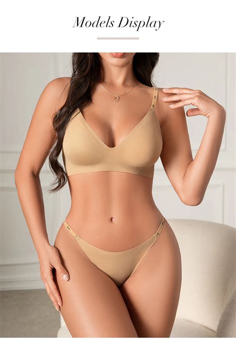 Plus Size Bra Brief Sets Woman Plus Size Padded Cup And Underwear Sets