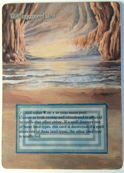 Underground Sea Mtg Alter By Unistar2000 On Deviantart
