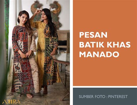 Pesan Batik Khas Manado Produsen Tempat Pesan Seragam Batik Custom Tempat Cetak Batik Custom