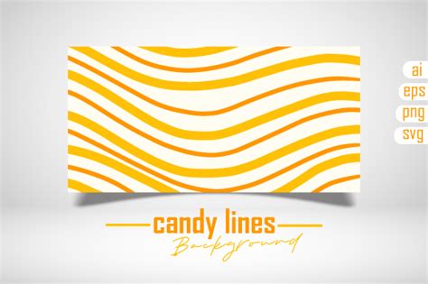 Candy Lines Background Design Vector Graphic By Creatophics · Creative Fabrica