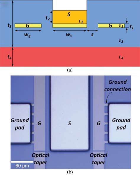 Electrical Performance Analysis Of A Cpw Capable Of Transmitting