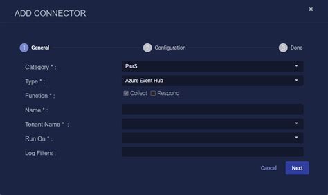 azure event hub connector
