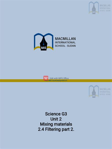 Science G3 Unit2 Filtering Part2 Pdf