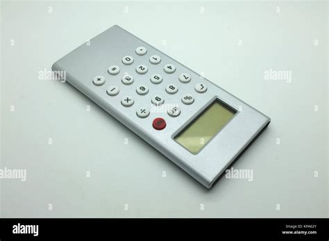 Electronic Digital Calculator Stock Photo Alamy