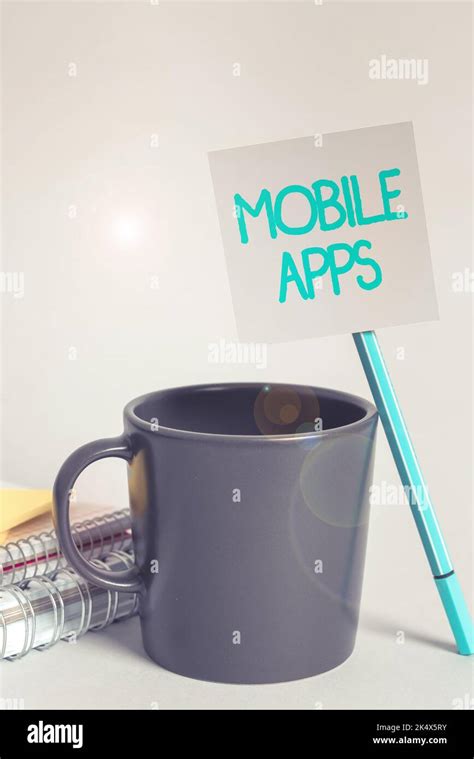 Inspiration Showing Sign Mobile Apps Business Approach A Software