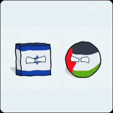 Israel Vs Palestine Countryballs Edit Youtube