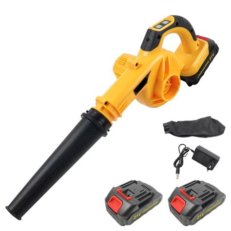 충전식 무선 산업용 송풍기 송풍 및 흡입 이중 목적 전기 송풍기 그을음 먼지 제거 18v 배터리 1 개 Aliexpress