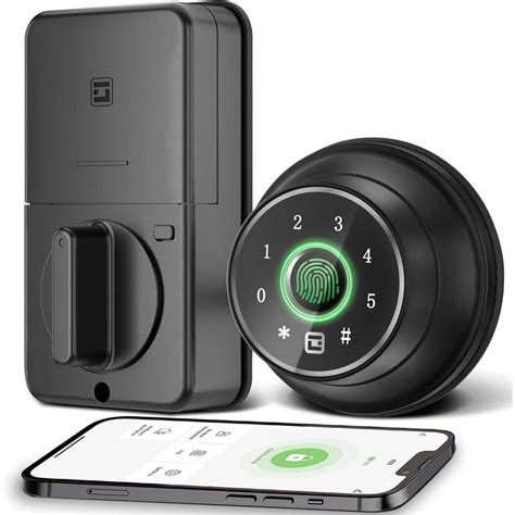 Wrightmaster 4 In 1 Aluminum Smart Lock Deadbolt With App Biometric