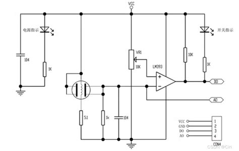烟雾传感器mq2系列第二期 Rs R0问题 Mq2的下拉电阻为多少 Csdn博客