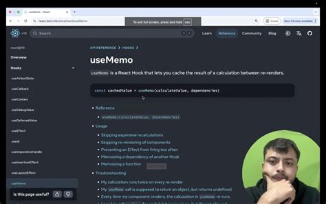 nexus webdevelopment reactjs javascript usememo useref learning