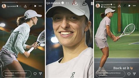 Szybki Powrót Świątek Do Polski Sama Wszystko Pokazała