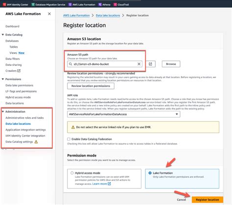 Apply Enterprise Data Governance And Management Using AWS Lake Formation And AWS IAM Identity