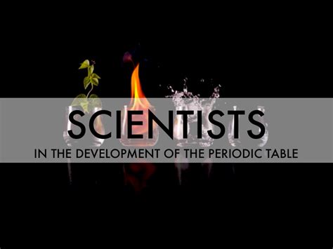 Scientists In The Periodic Table By Louis Dungo