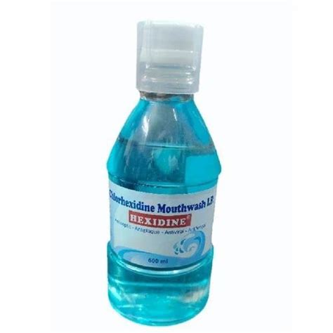Liquid Hexidine Chlorhexidine Mouthwash Ip 025 Wv At ₹ 320bottle