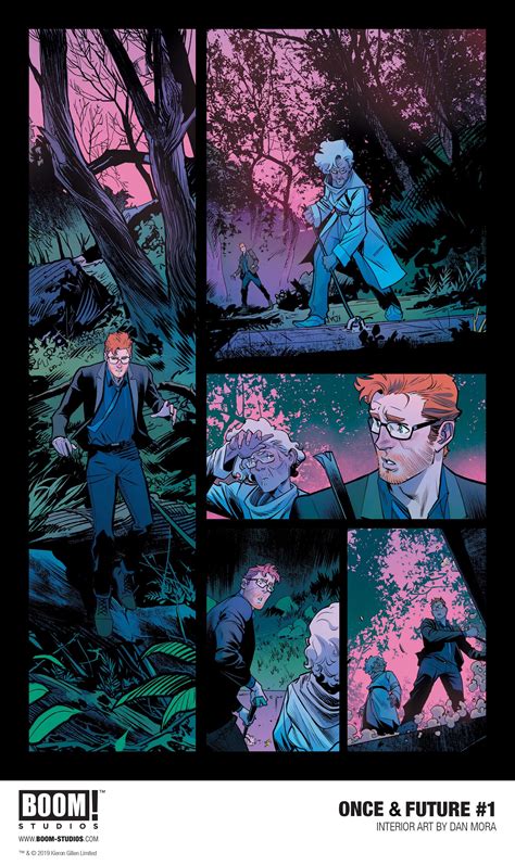 Your First Look At Kieron Gillen And Dan Moras Once And Future 1 From