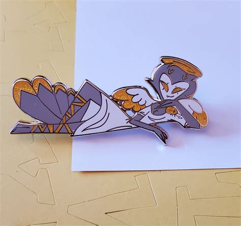 Angel Pins Verosika Mayday Angel Dust Stolas Helluva Boss Etsy
