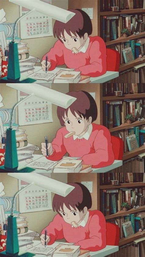 [배경] 영화 耳をすませば 귀를 기울이면 배경화면 공유 네이버 블로그 Anime Scenery Wallpaper Cute