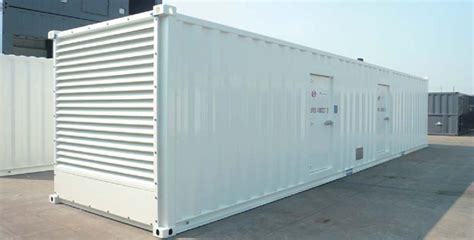 Containerised Generators Jp Containers High Quality Purpose Built Iso Containers Cheshire