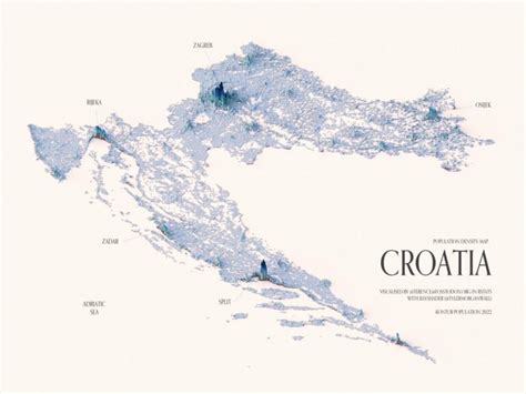Population Density Maps By Terence Fosstodon Theinspirationcom
