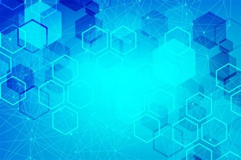 연결 된 선과 점으로 기하학적 추상적인 배경입니다 구조 분자 및 통신 빅 데이터 시각화 의료 기술 과학 배경입니다 벡터