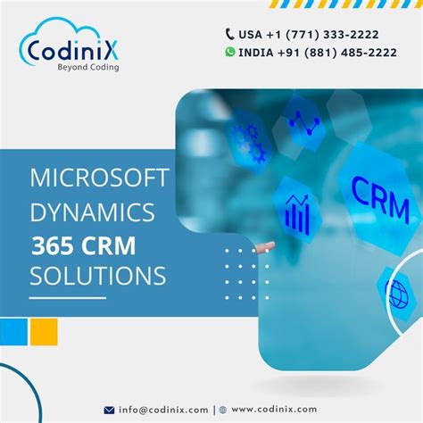 Microsoft Dynamics 365 Crm Solutions