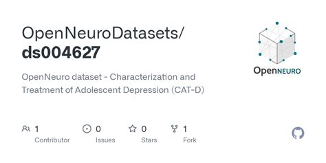 Github Openneurodatasets Ds Openneuro Dataset National Institute Of Mental Health