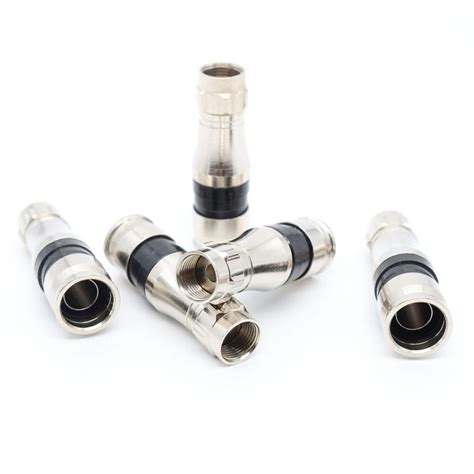 Rg11 Compression F Connectors For Rg11 Cable Coax Grandado