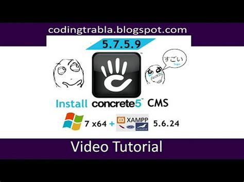 Install Concrete5 On Windows 7 Localhost Open Source Php Cms Byao
