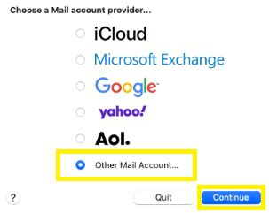 How To Setup MacOS Mail