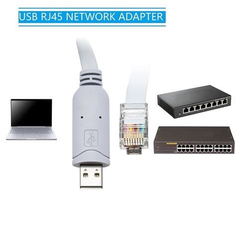 MeroSHOP Console Cable Cisco RJ To USB