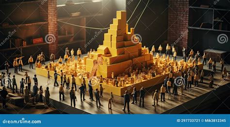 Concept Of Teamwork And Construction Stock Illustration Illustration