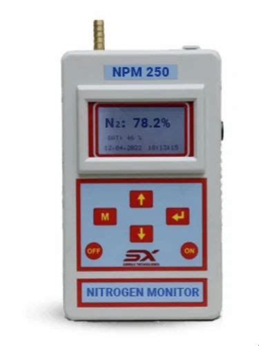 Serrax Portable Nitrogen Purity Analyzer 220v Ac Model Namenumber