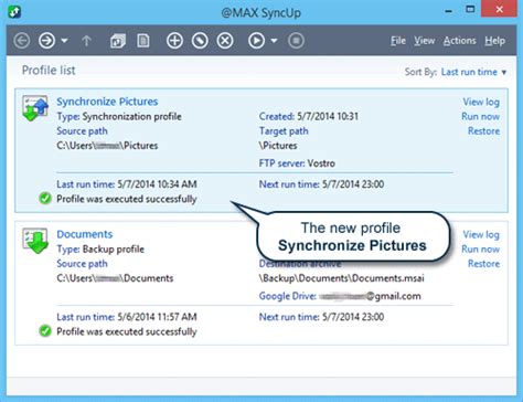How To Set Up Synchronization With Sftp Server Max Syncup