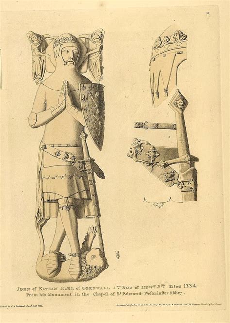 The Monumental Effigies Of Great Britain Charles A Stothard A Medieval Potpourri